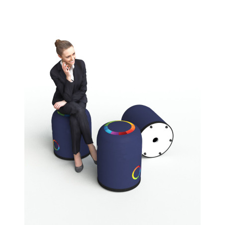 Cube en mousse - 2 tailles disponibles - personnalisable